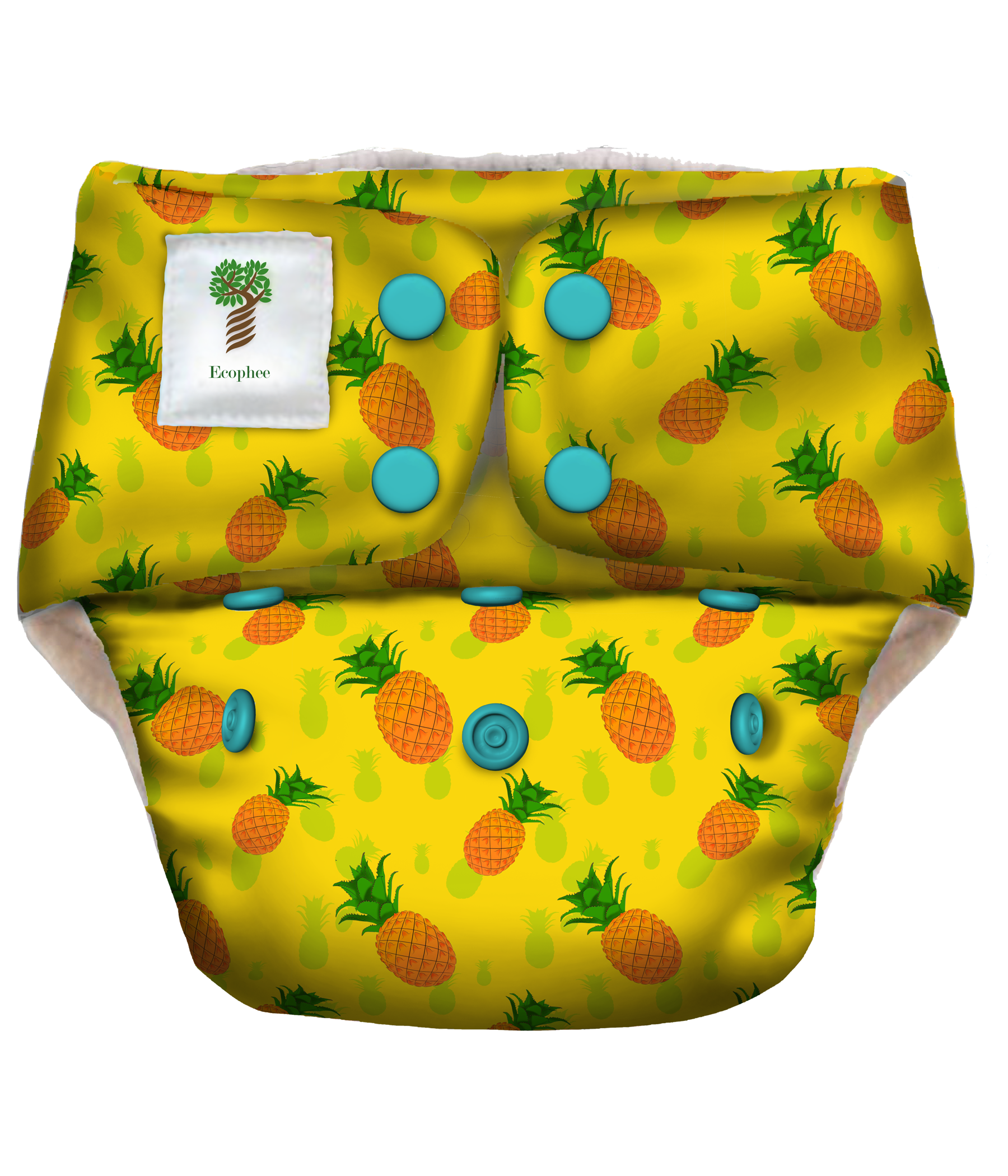 The Yellow Basic PeachPERFECT Cloth Diaper – Bouncing Peaches